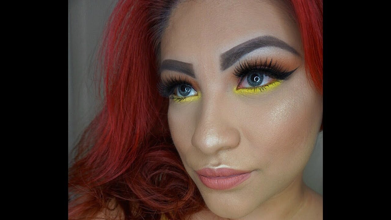 Cranberry Makeup tutorial With a Pop Of Color - YouTube