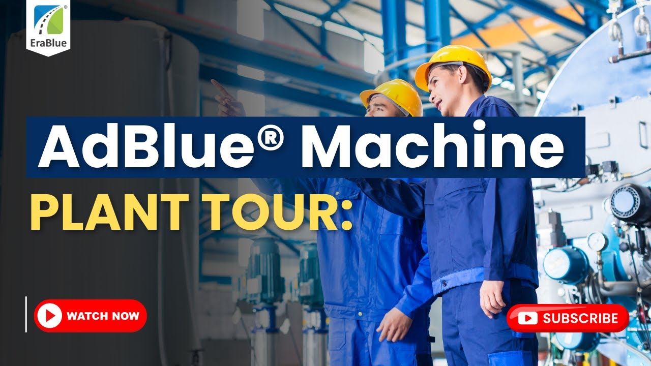 How AdBlue® is Made: A Machine Plant Tour | EraBlue Tech - YouTube