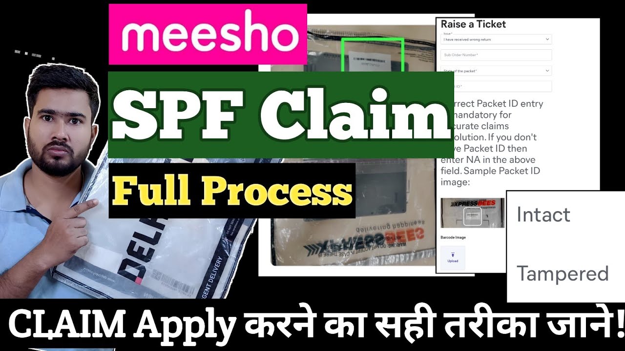 Meesho seller SPF Claim Full Process | Meesho pe claim kese kare ...