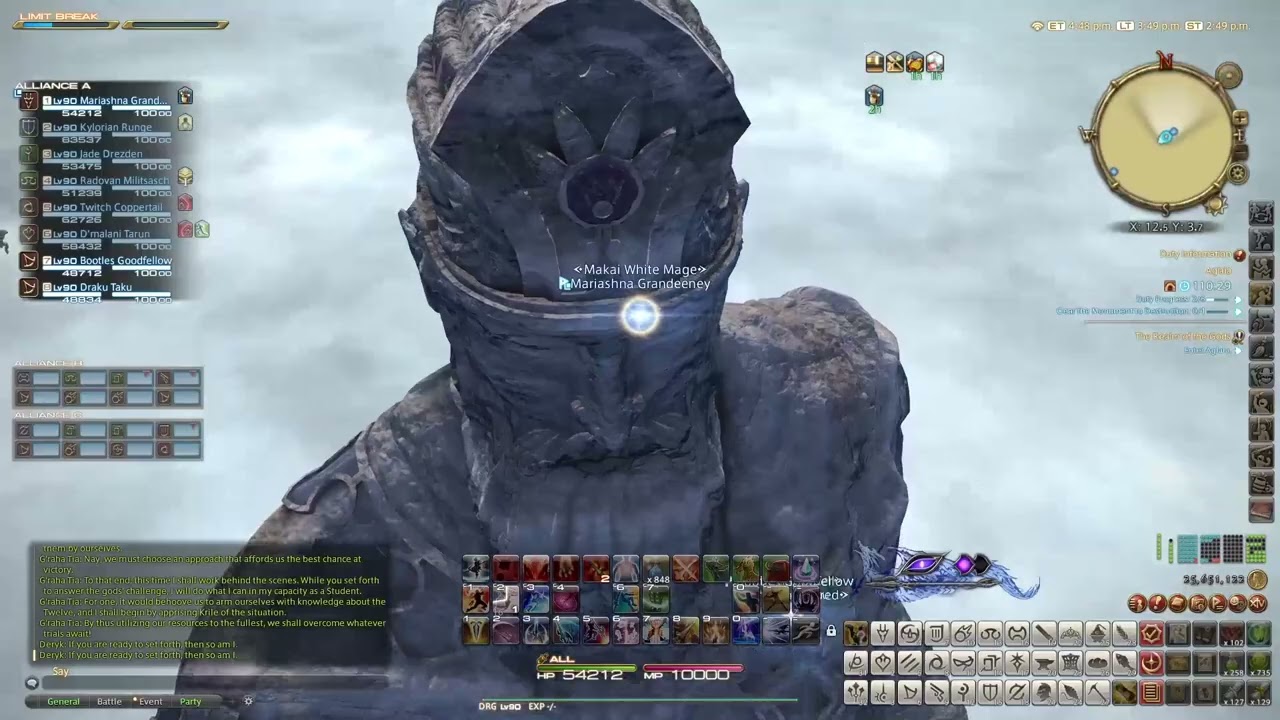 FF14 - Endwalker Patch 6.1 Alliance Raid Questline Part 2 - Algaia ...