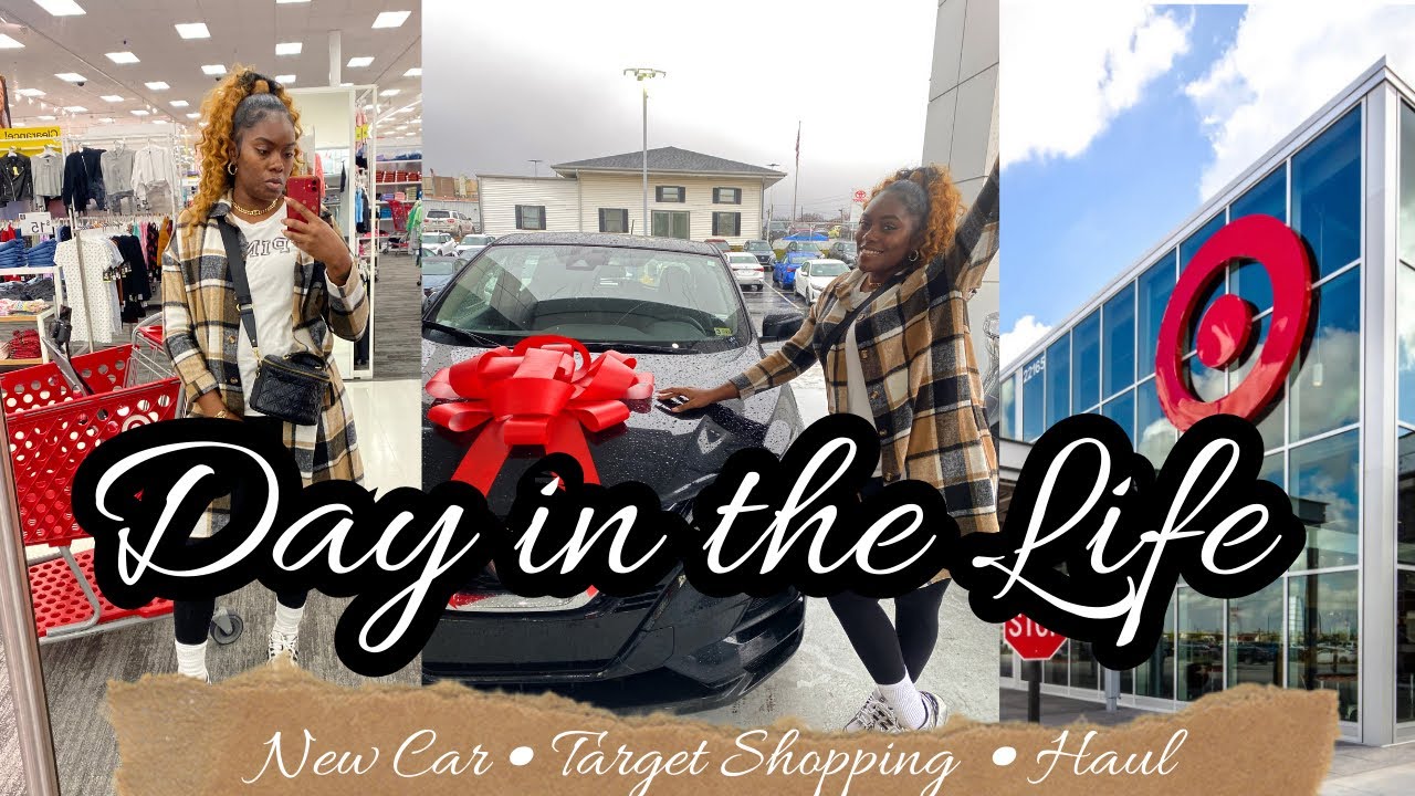 VLOG: I BOUGHT A NEW CAR | MINI TARGET HAUL - YouTube