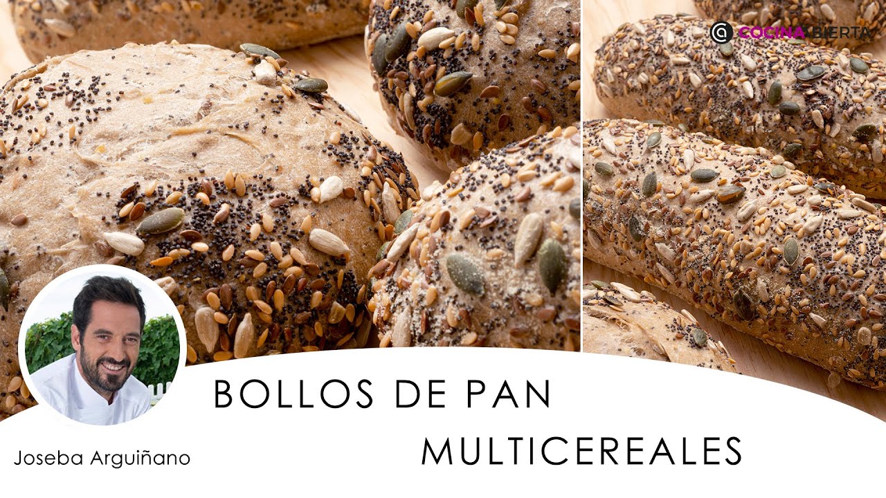 Pan casero multicereal con semillas 🍞 Receta fácil con Joseba Arguiñano ...