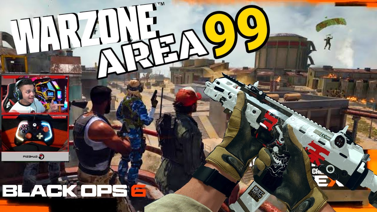 #live 🔴 RESSURGENCIA AREA 99 WARZONE CALL OF DUTY BLACK OPS 6 jogando ...