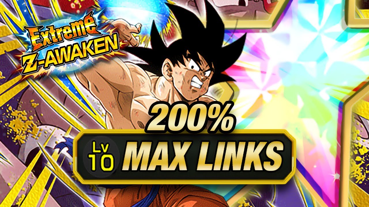 BETTER THAN THE LR?! 100% MAX LINKS SPIRIT BOMB GOKU 200% SHOWCASE ...
