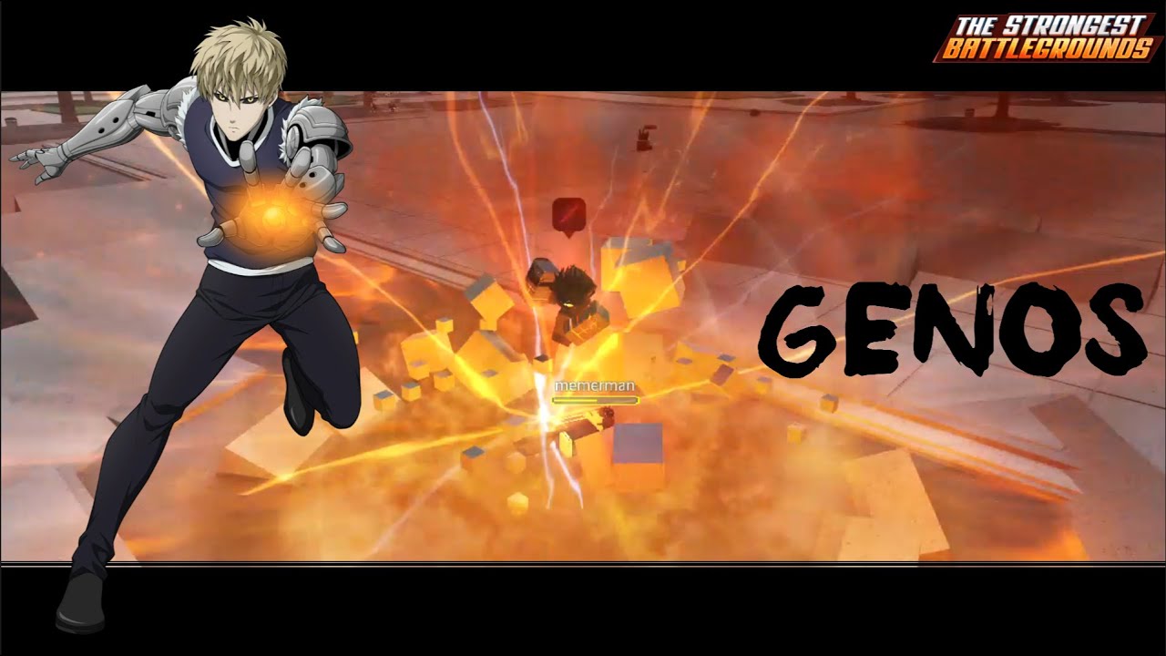 Genos Fan-Made Introduction Remake [Strongest BattleGrounds] - YouTube