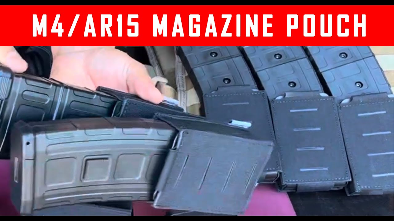 Front Line M4/AR15 Fast Magazine Pouch - Compatible To T15, TMC ...