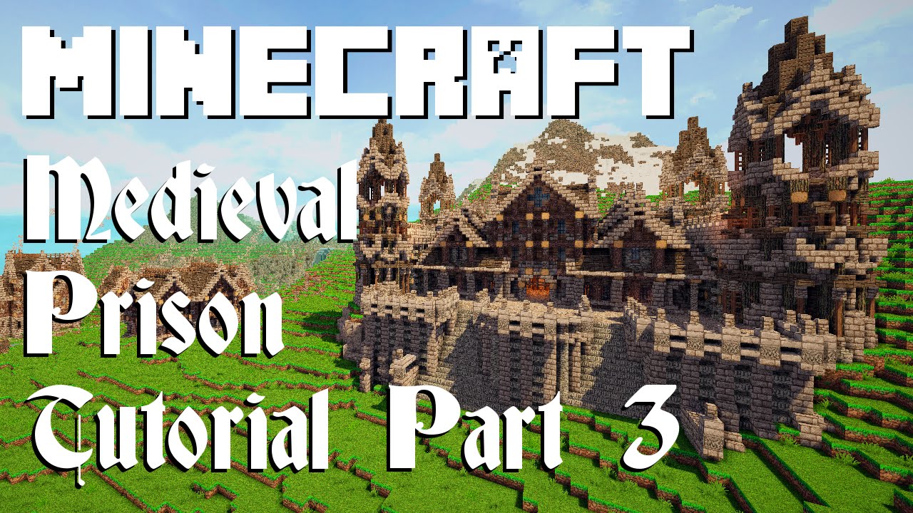 Minecraft Tutorial: Medieval Prison (Part 3) - YouTube