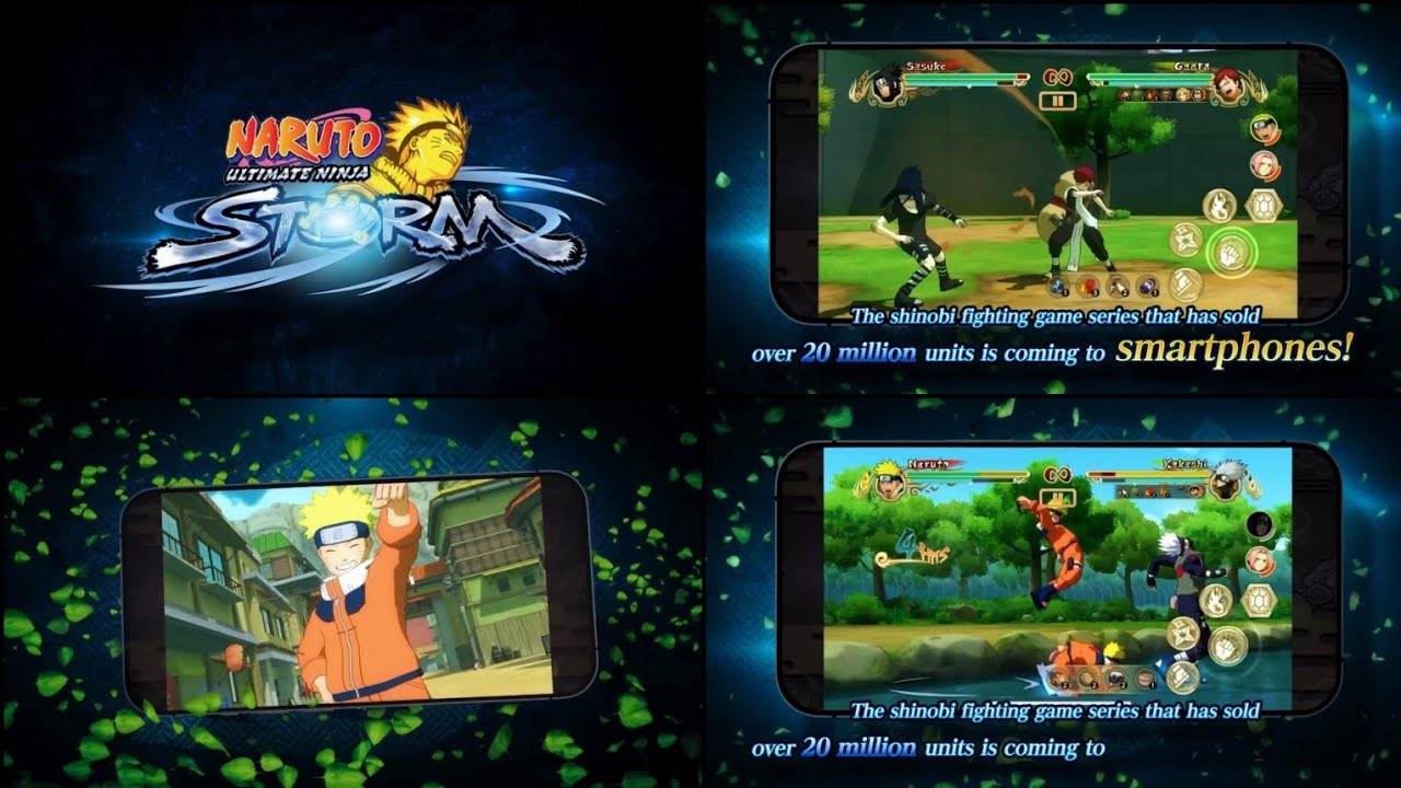 NARUTO: Ultimate ninja storm MOBILE Official trailer - YouTube
