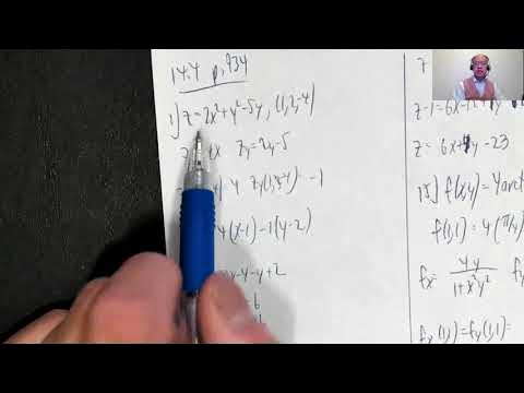 CALC 3 SECTION 14.4 (MOSTLY) - YouTube