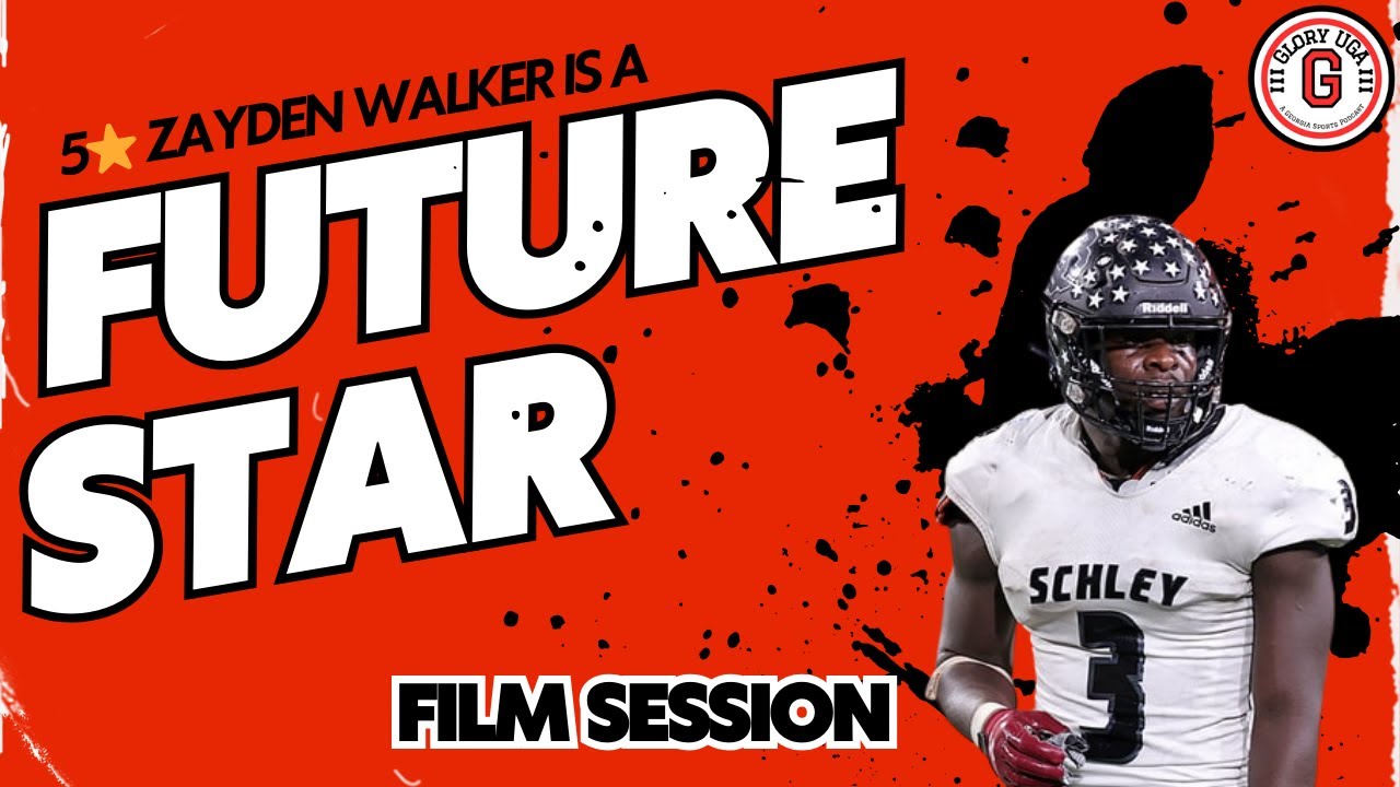 Why 5⭐ Zayden Walker Will be a STAR at Georgia (FILM SESSION) - YouTube