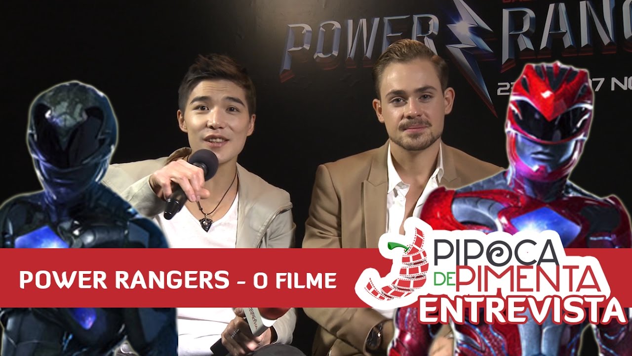 POWER RANGERS - O FILME | Conversamos com Dacre Montgomery e Ludi Lin ...