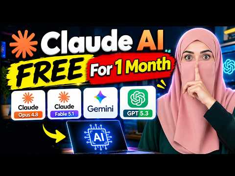 Claude AI 1 Month FREE Access | Opus 4.8, Fable 5.1, Gemini & GPT-5.3 | Dua Ali