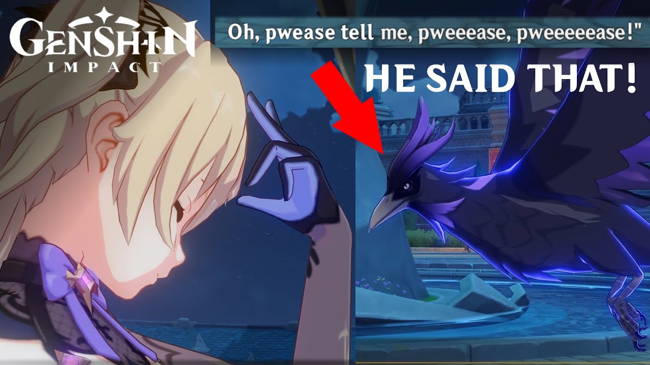 "Oh, pwease tell me, pweease, pweeeease!" | Fischl-Oz Re-enactment of ...