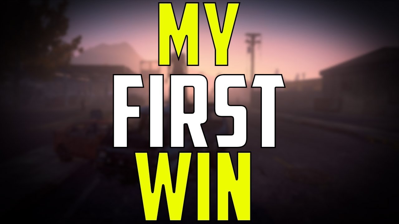MY FIRST WIN! | H1Z1 - YouTube