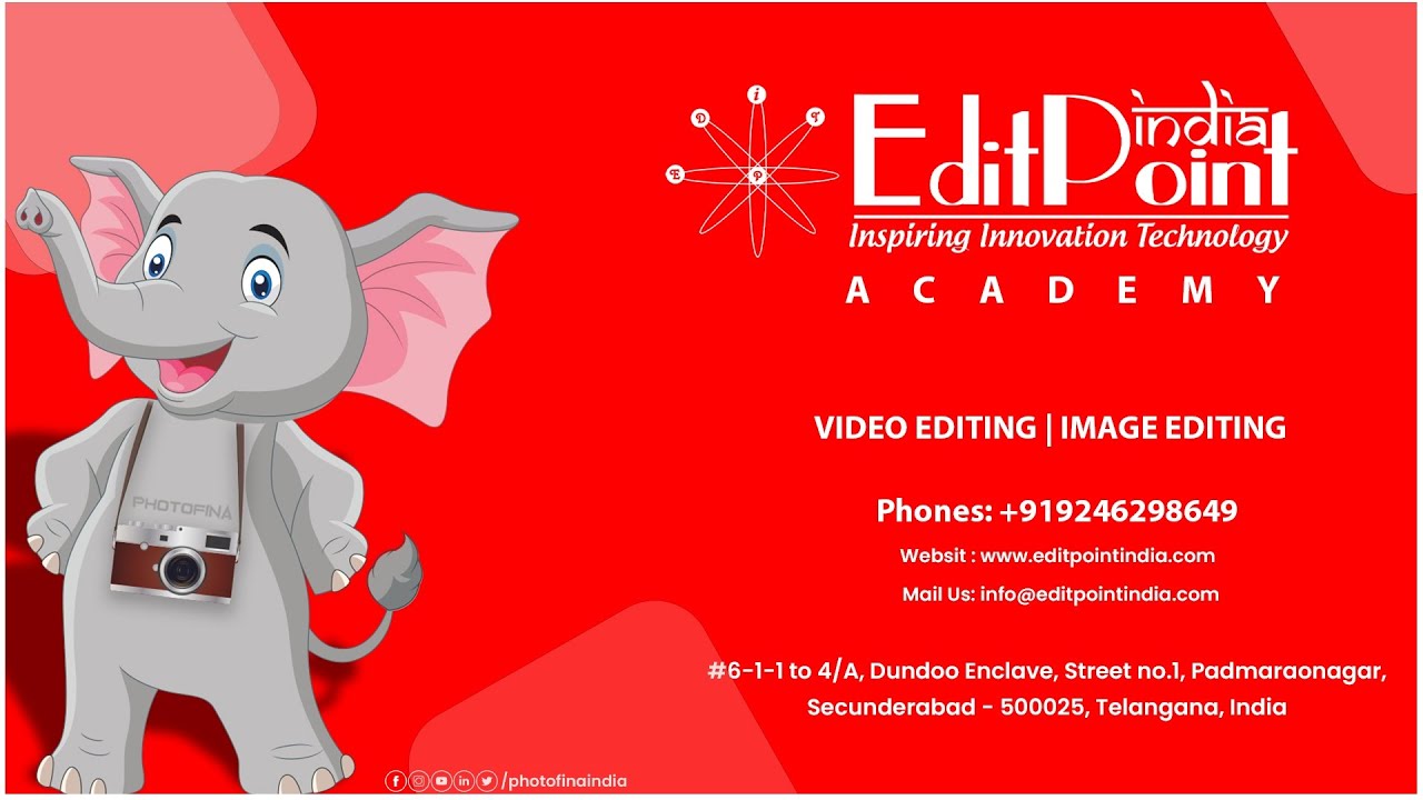 EditPoint India Academy Video Editing & image Editing |Secunderabad | Training |EditPoint India ...