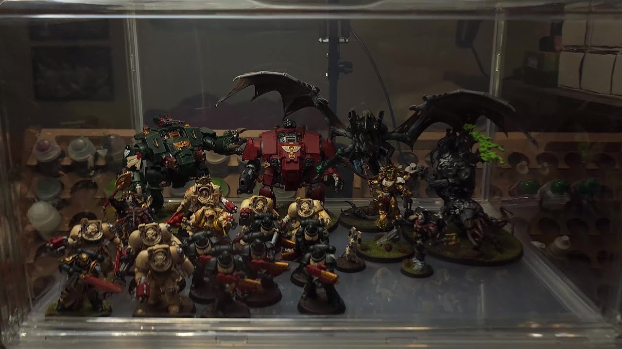 Display Boxes for Warhammer - YouTube