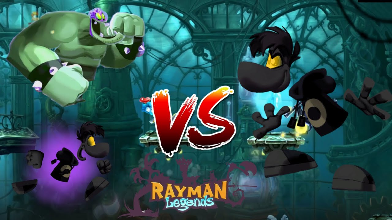 dark rayman legends all monsters - YouTube