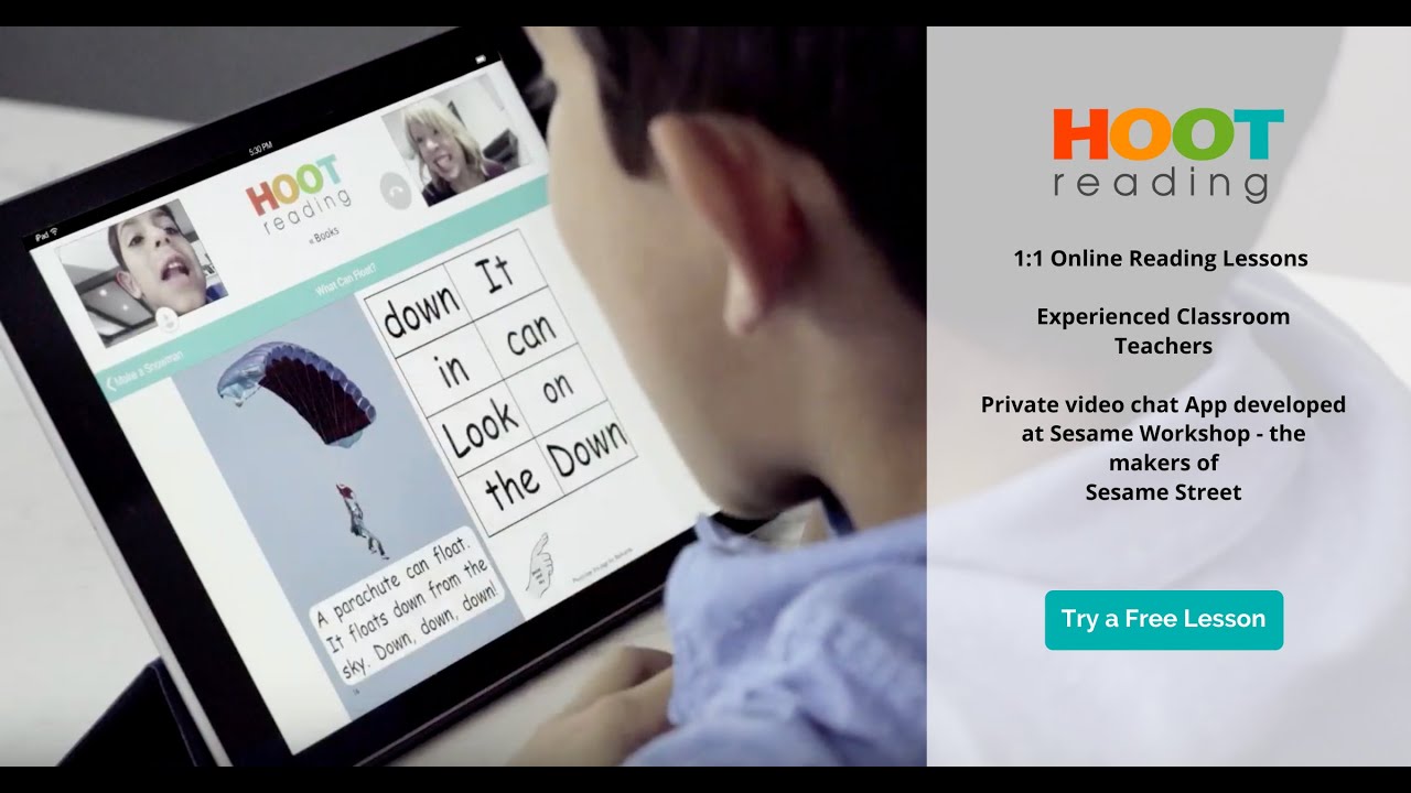Online Reading Lessons - Hoot Reading - YouTube