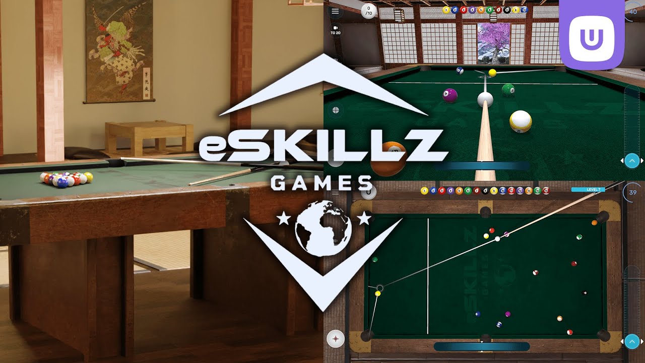 eSkillz Pool l Ultra Games - YouTube