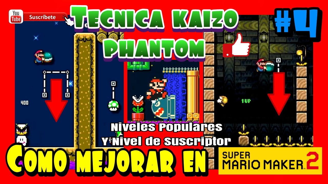 Como Mejorar en Super Mario Maker 2 Niveles de Entrenamiento Kaizo ...