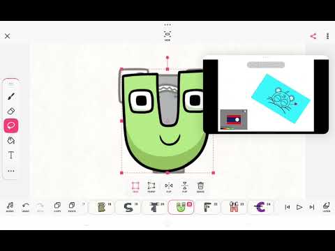Latin Russian alphabet lore band remade
