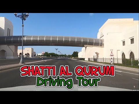 Driving Downtown - Shatti Al Qurum | Muscat Streets Empty amid Covid-19