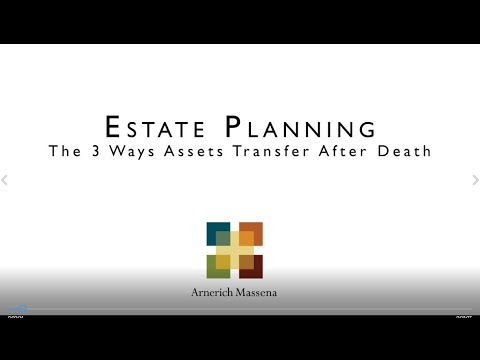 Estate Planning: The 3 Ways Assets Transfer After Death - YouTube