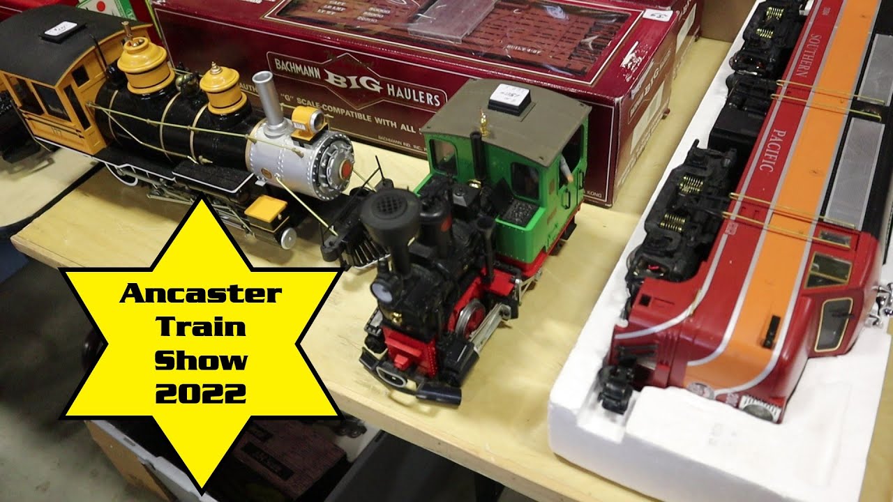 Ancaster Train Show 2022 - YouTube