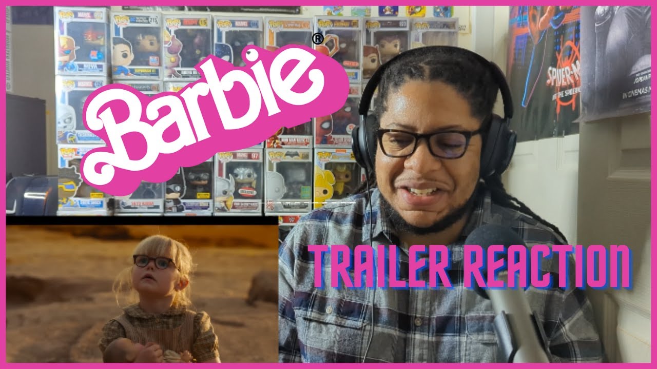 Barbie Trailer Reaction - YouTube