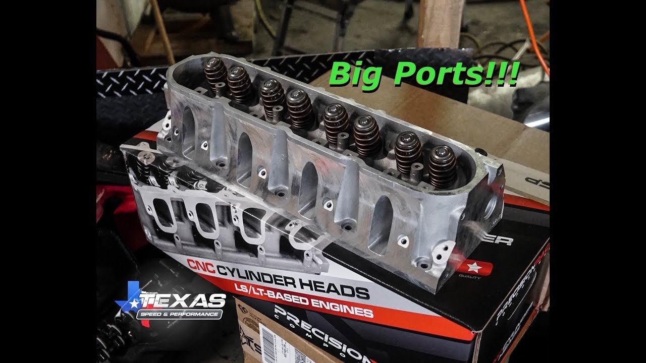 The Texas Speed CNC Ported Heads Have Arrived!! - YouTube