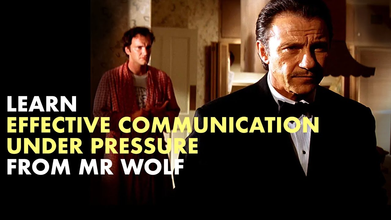 Lean from Mr Wolf: Effective Communication Under Pressure - YouTube