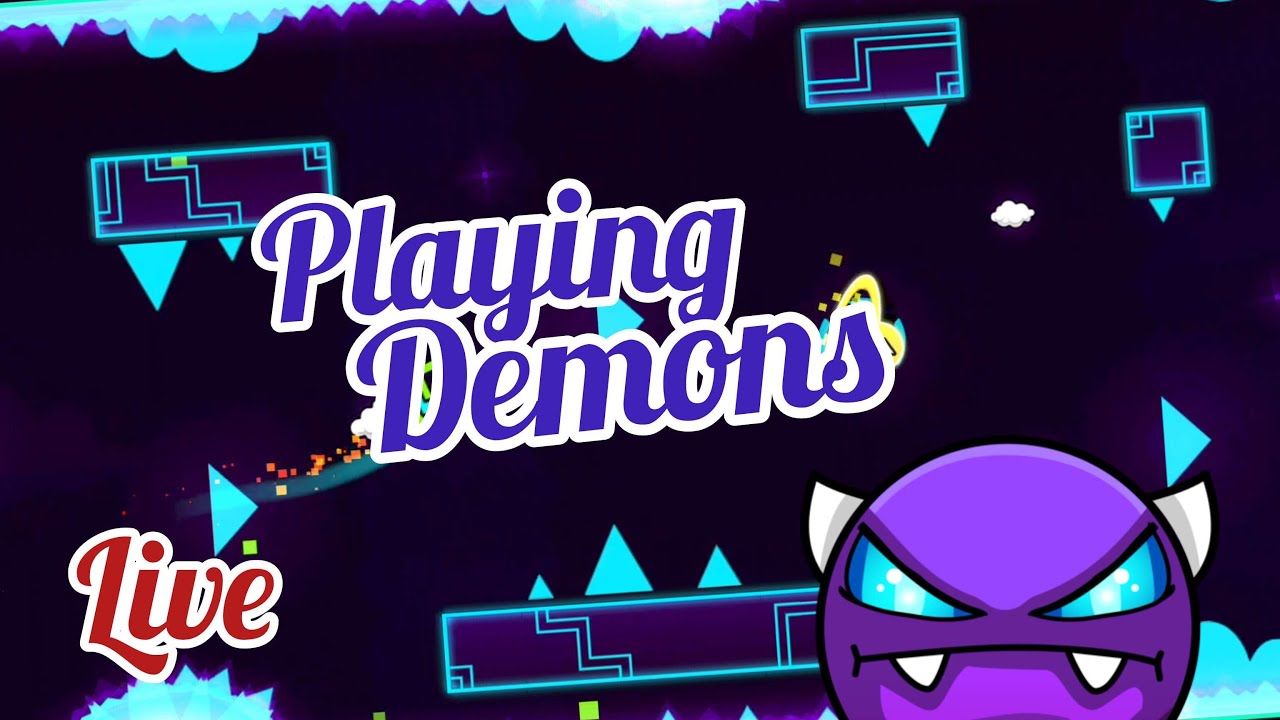 🔴 Playing Demon Levels - YouTube