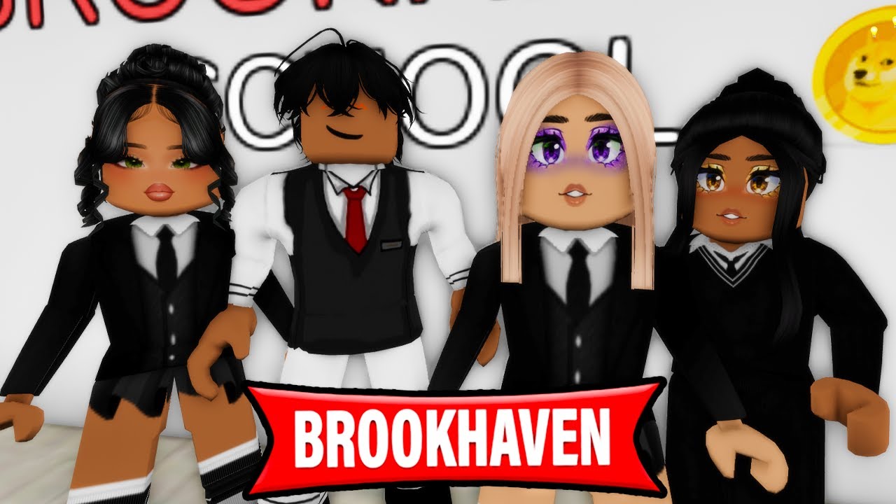 SCHOOL PROJECT WITH THE SHY GUY FROM MY CLASS 😅📚 ON BROOKHAVEN RP ...