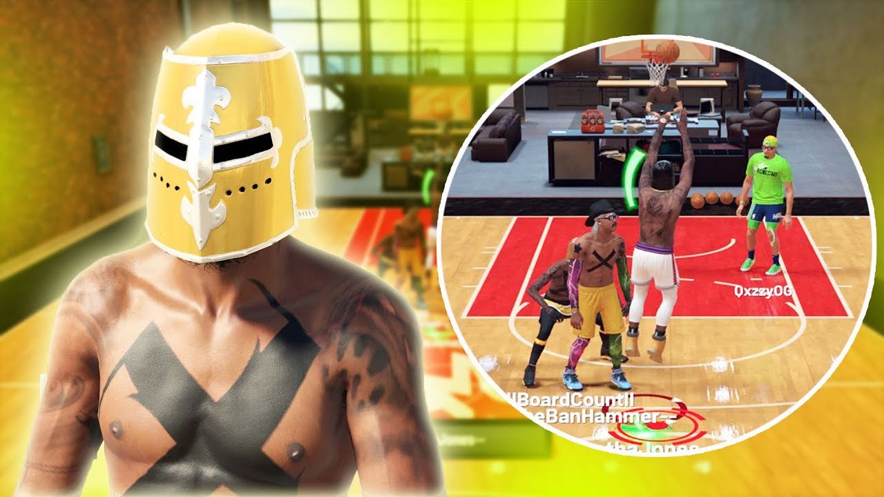 FIRST LOCKDOWN DEFENDER 3PT CONTEST...best lockdown builds in nba 2K19 ...