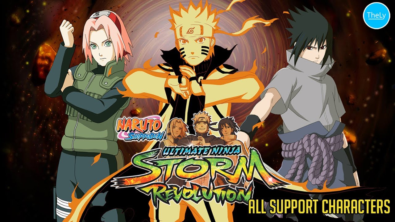 Naruto Shippuden: Ultimate Ninja Storm Revolution - All Support ...