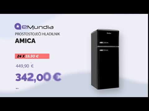 Amica Prostostoječi Hladilnik KGC15634S