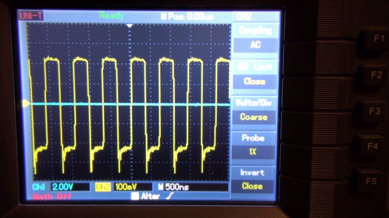 S/PDIF no signal waveform - YouTube