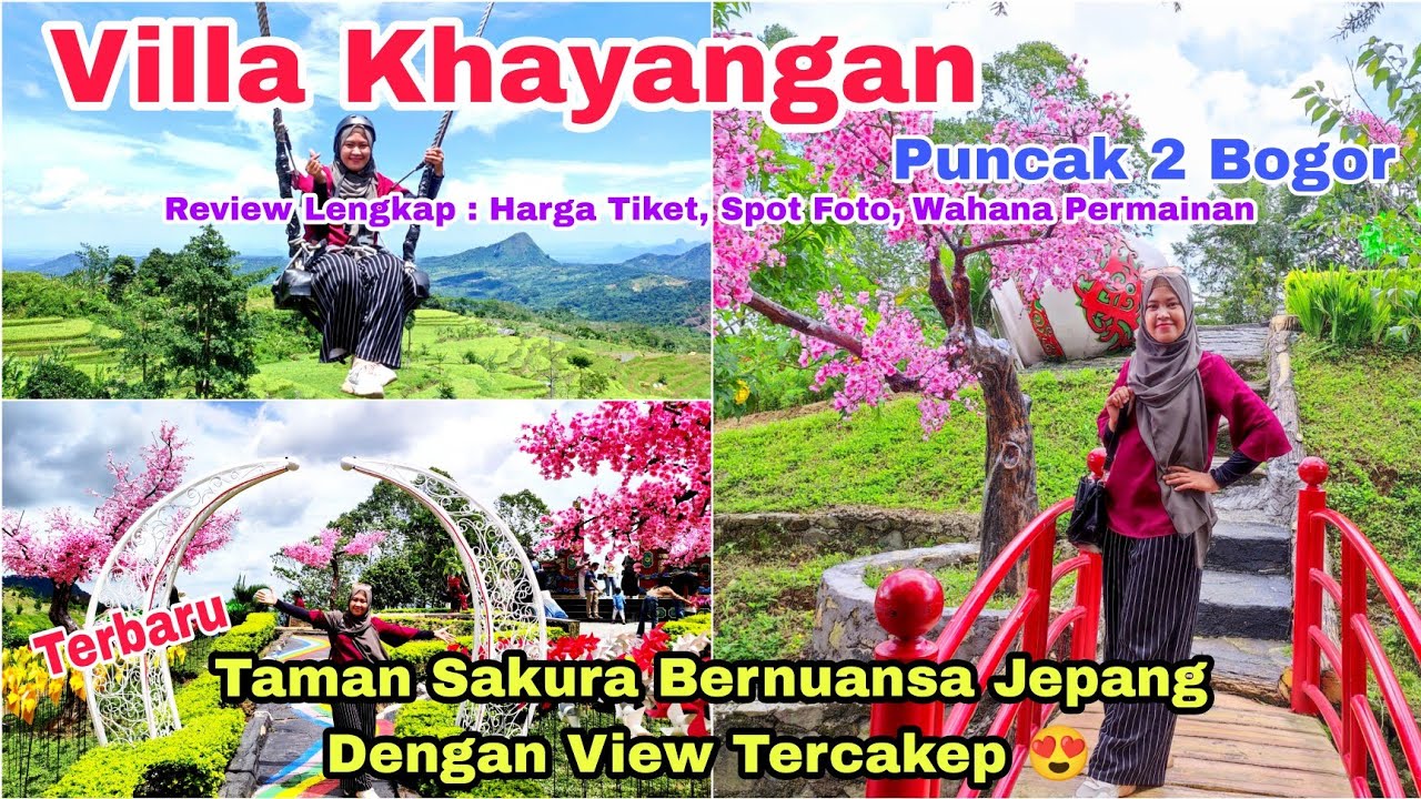 VILLA KHAYANGAN | Wisata Hits dengan View Tercakep di Puncak 2 Bogor # ...
