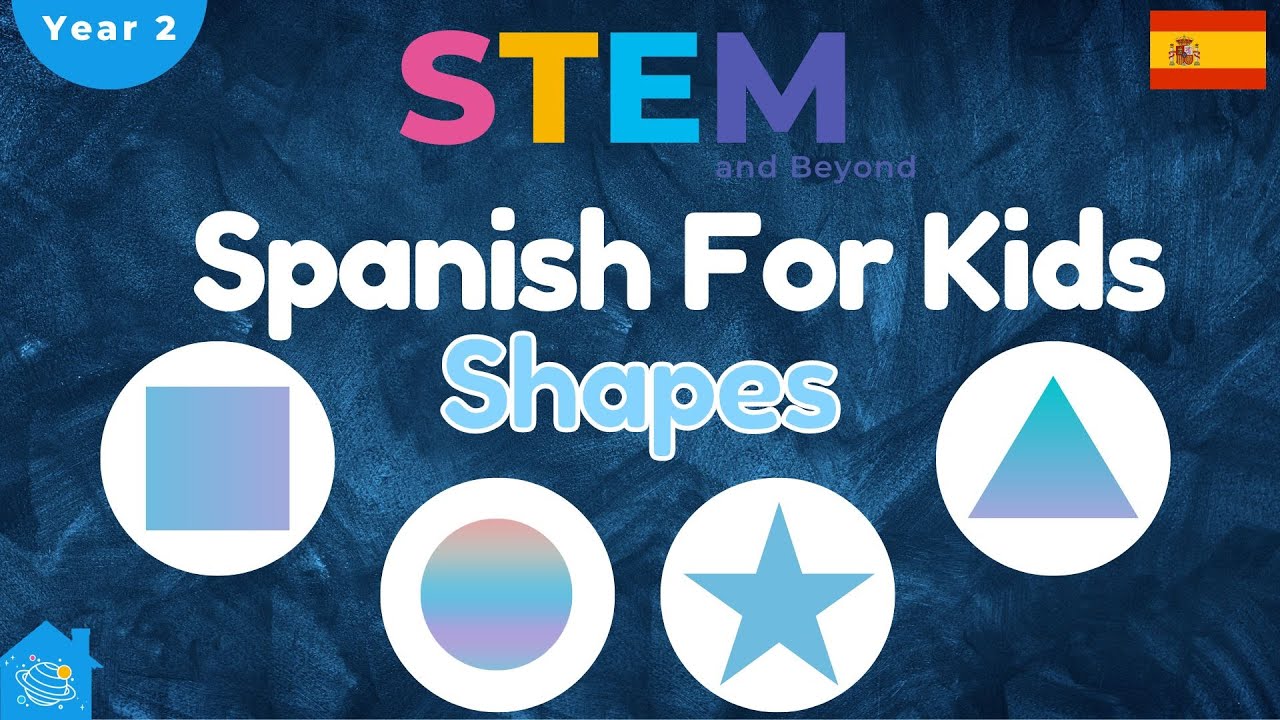 Shapes in Spanish | STEM Home Learning - YouTube