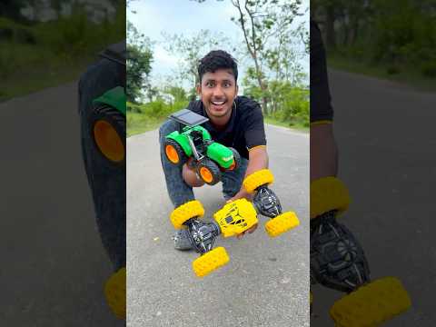 Is box se firsa stunt car and rc tractor mila