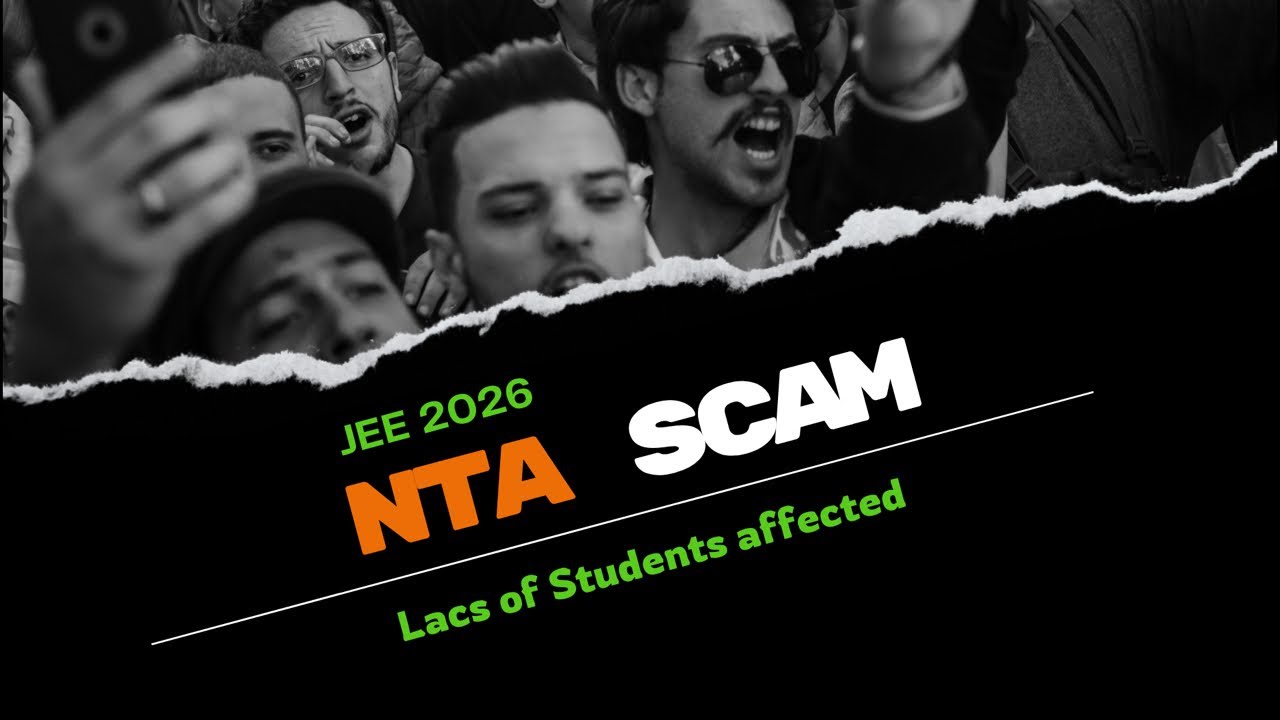 NTA Scam affecting Lacs of students | JEE Main 2026 in Danger #nta #ssc ...