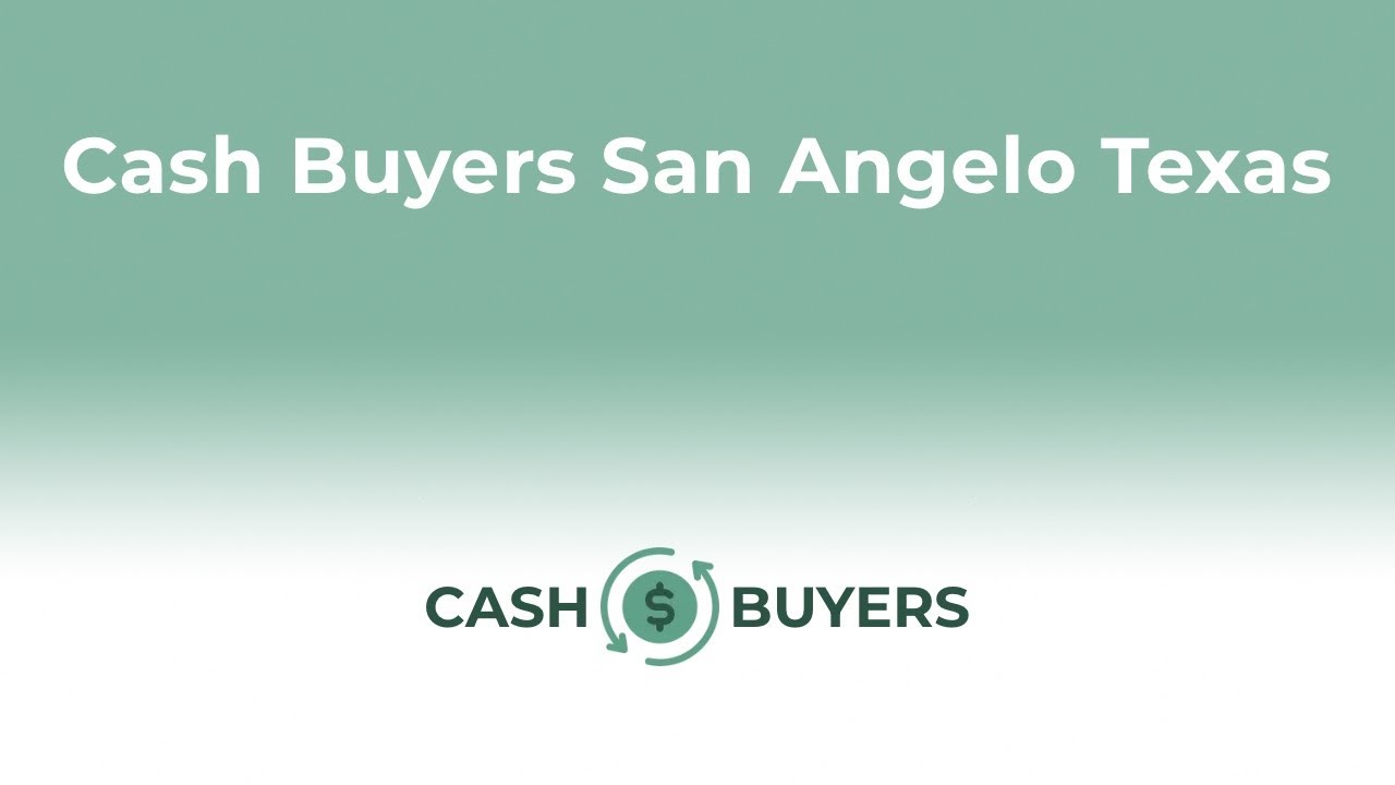 Cash Buyers San Angelo Texas | 844-990-0548 - YouTube