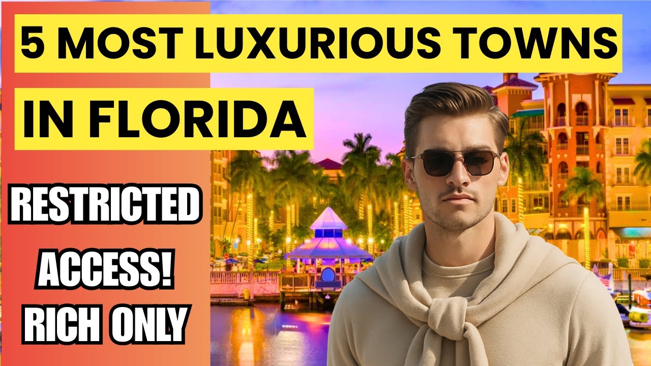 🌴5 Most LUXURIOUS Beach Towns In Florida Where OLD MONEY 💵 Retires ...