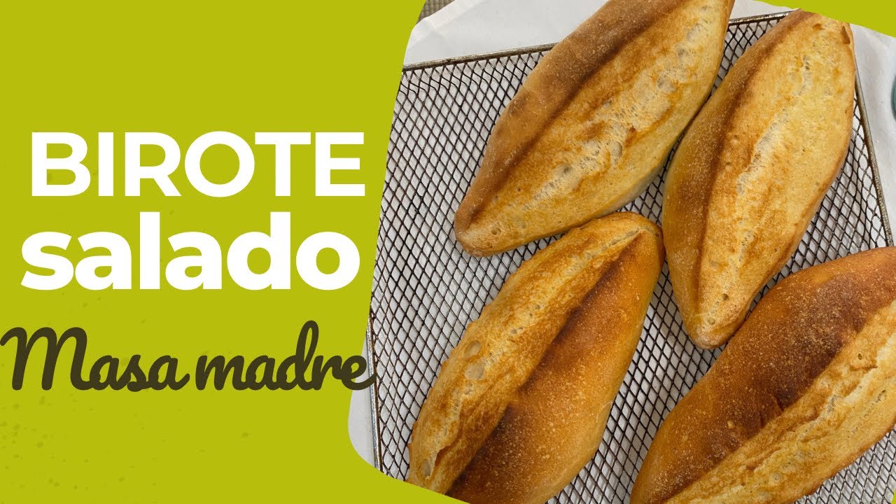 Birote salado con masa madre - YouTube