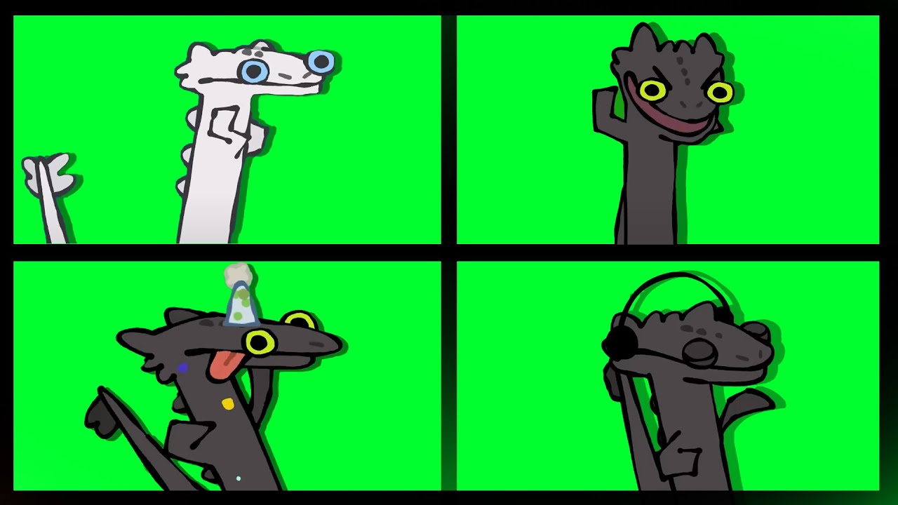 Toothless Dancing Meme but different versions - YouTube