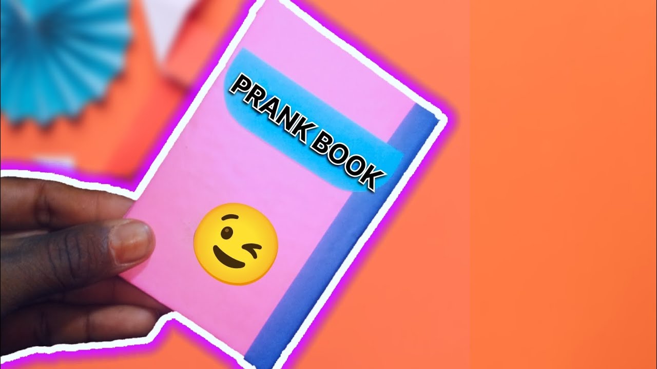 PRANK BOOK || How to make prank toy - YouTube