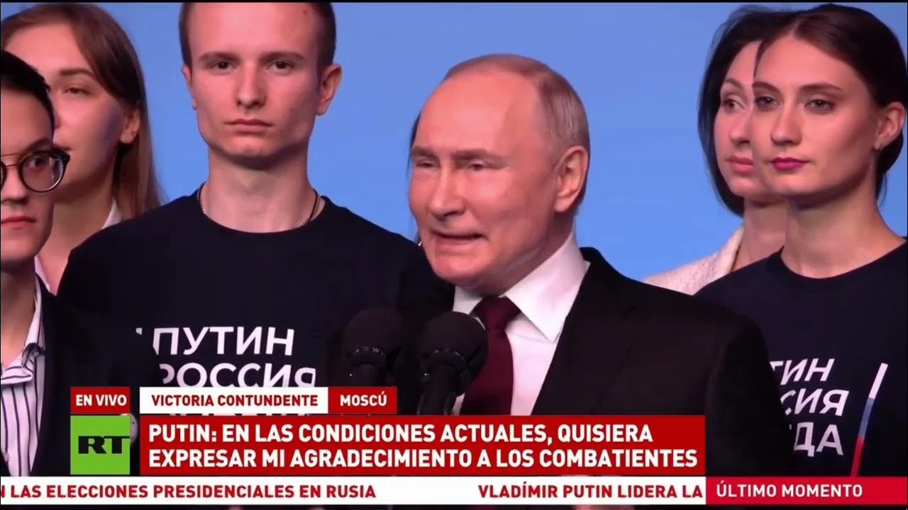 17 Mar 2024 Primeros Resultados De Las Presidenciales En Rusia Putin