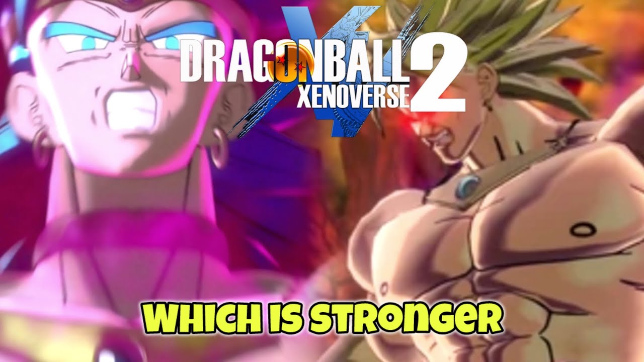 Dragon Ball Xenoverse 2: Which Is Stronger? Broly (Restrained) Vs Broly ...