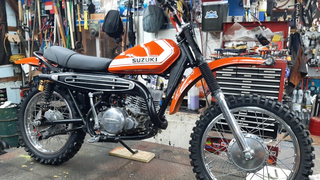 1972 Suzuki TS250 Savage Project Start to Finish. - YouTube