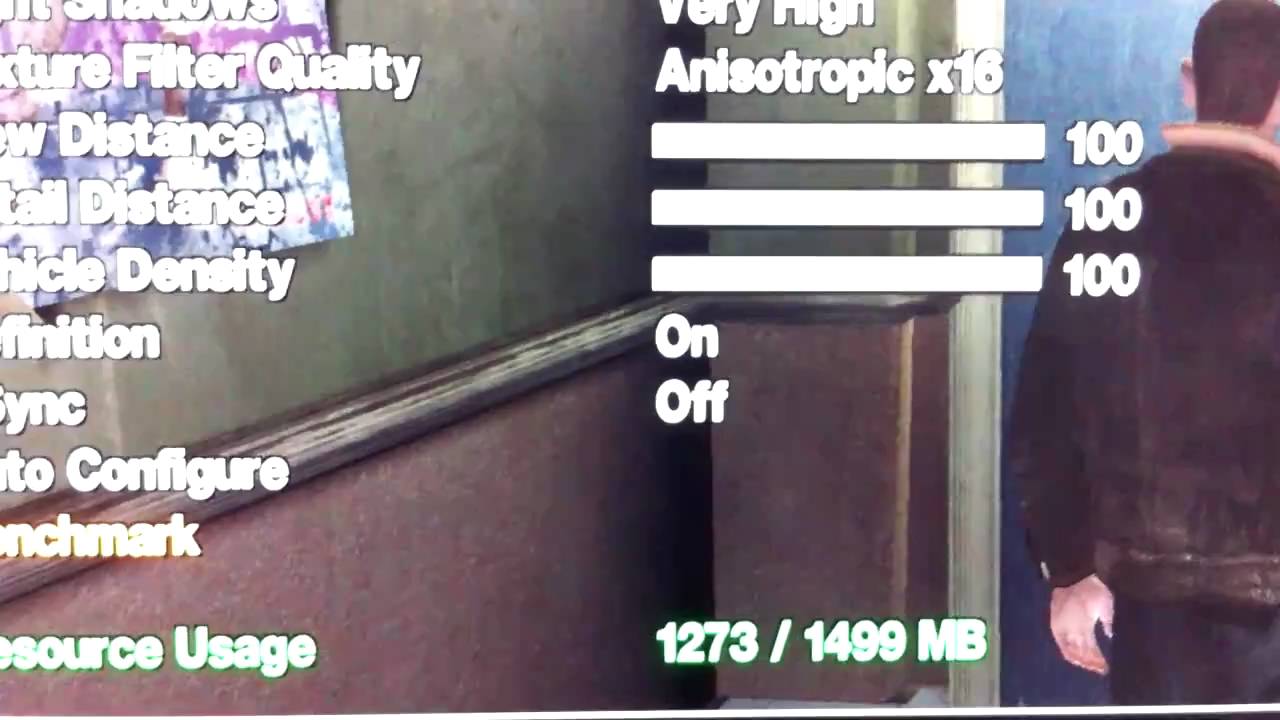 GTA IV GTX 580 2560 x 1600 Benchmark Max Settings | GTA 4 - YouTube